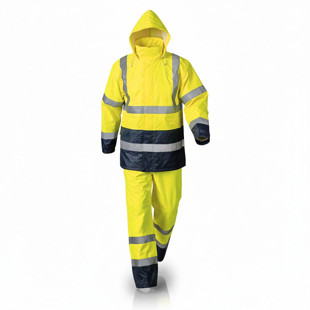 RAINSTORM HV Rain Set Yellow/Navy | ACTIVE GEAR
