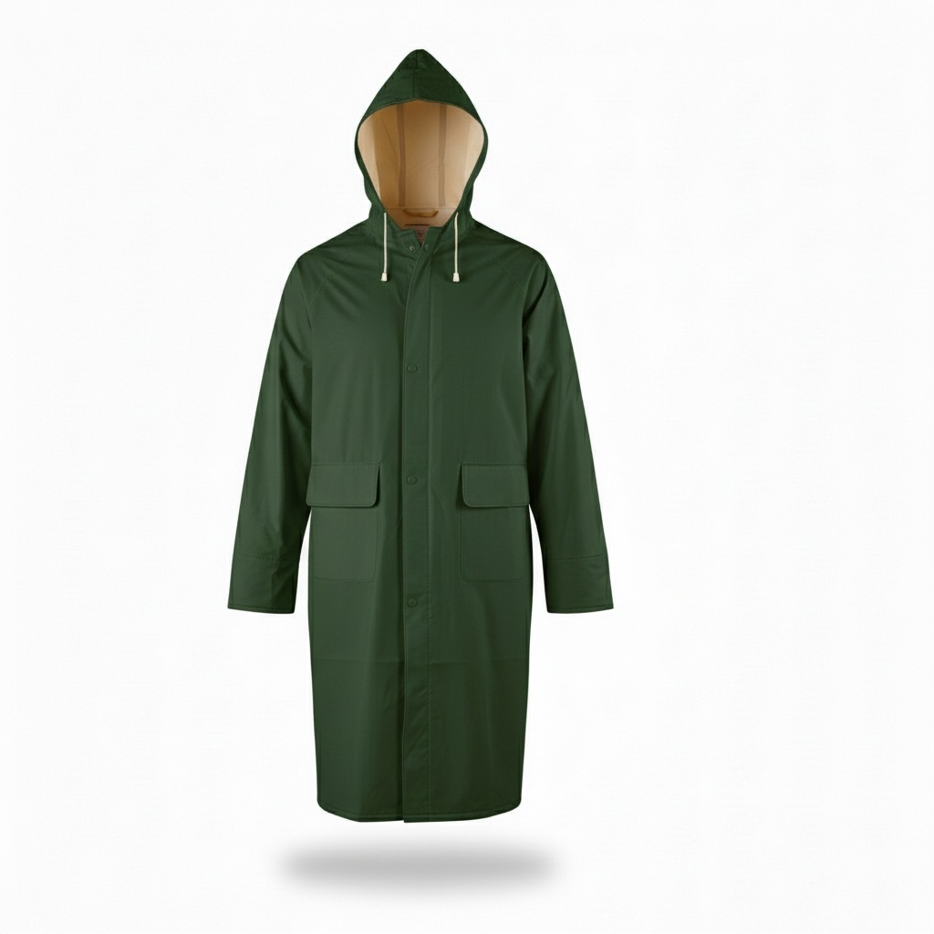CASCADES Raincoat Green | ACTIVE GEAR
